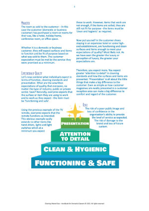 Cleaning Masterclass | Cleaning Instruction Cards, Training Manuals and ...