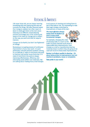 Cleaning Masterclass | Cleaning Instruction Cards, Training Manuals and ...