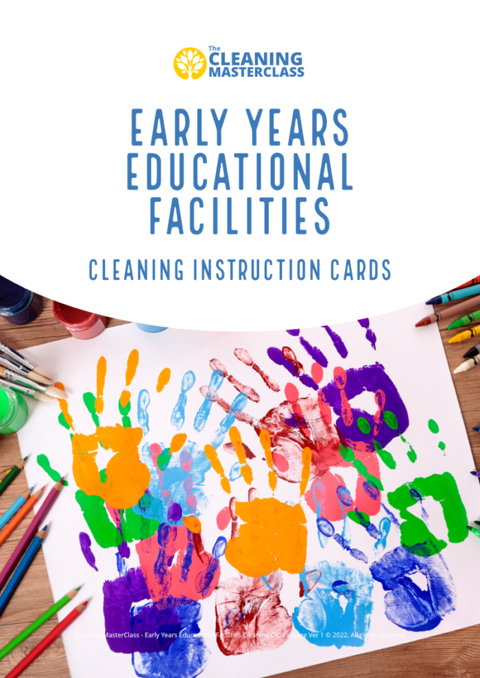 Early Years Cleaning Instruction Cards - Cleaning Masterclass
